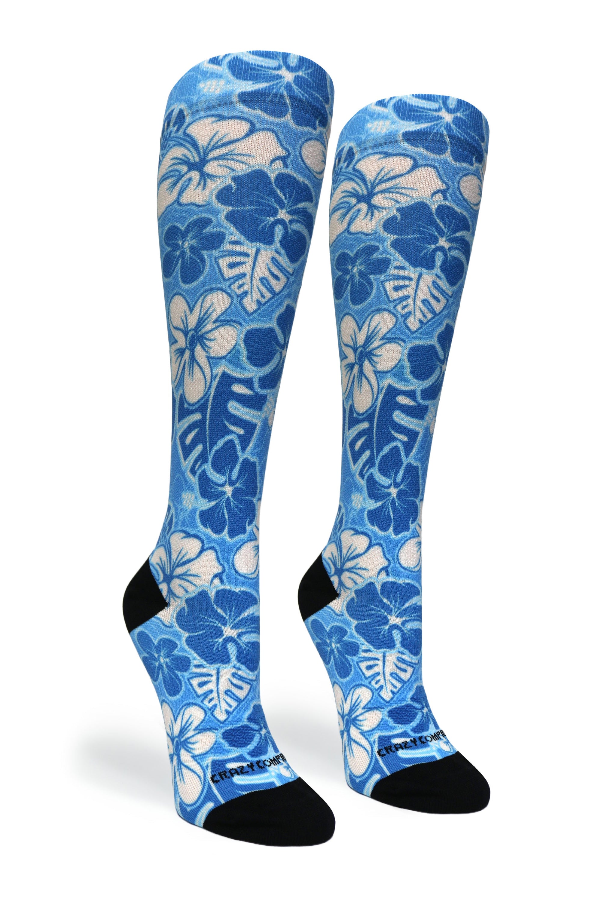 360 Aloha Blue OTC Compression Sock (Standard & Extra Wide)