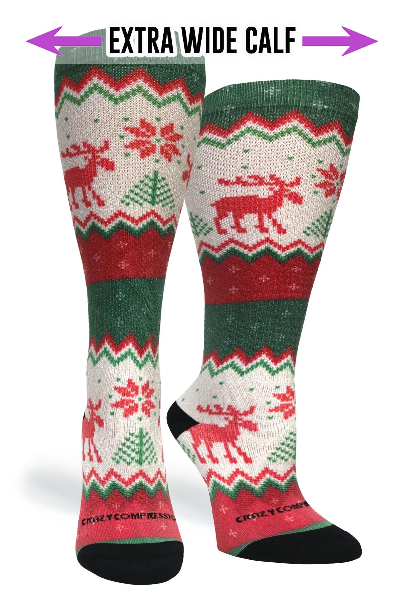 Christmas and Holiday Compression Sock Collection | Crazy Compression