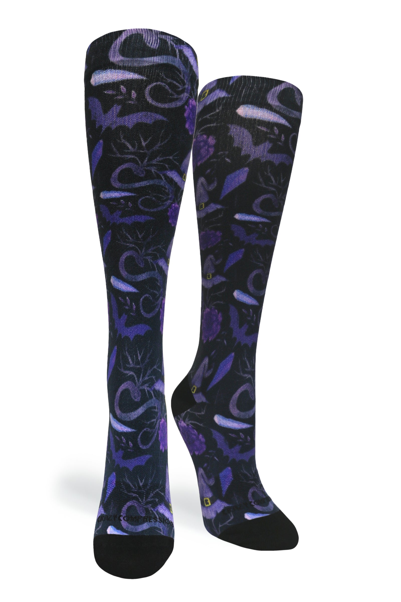 360 Wicked Purple OTC Compression Socks (Standard & Extra Wide) | Crazy Compression