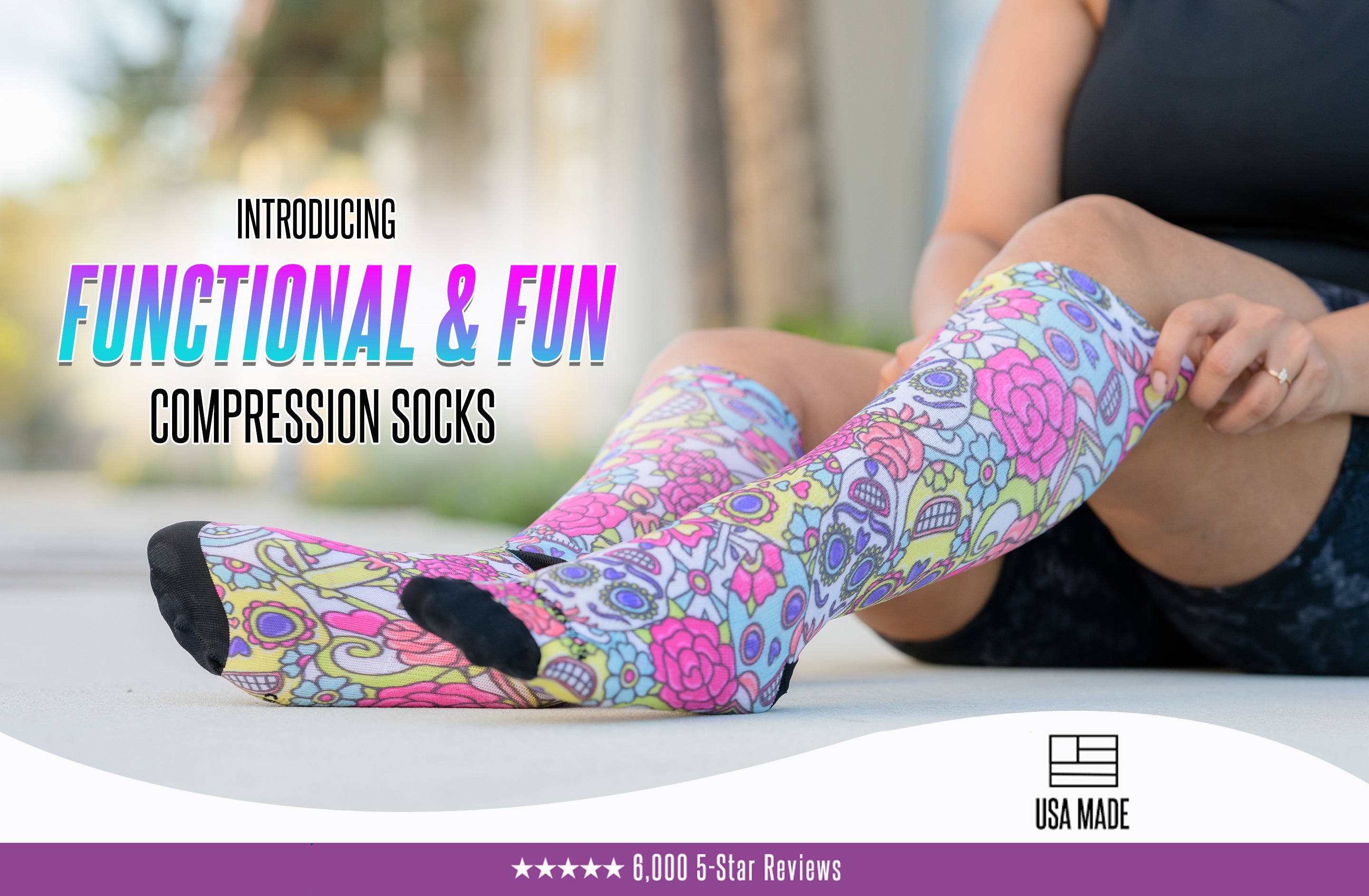 Mens and Womens Compression Socks | Crazy Compression