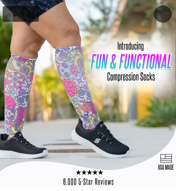 Mens and Womens Compression Socks | Crazy Compression