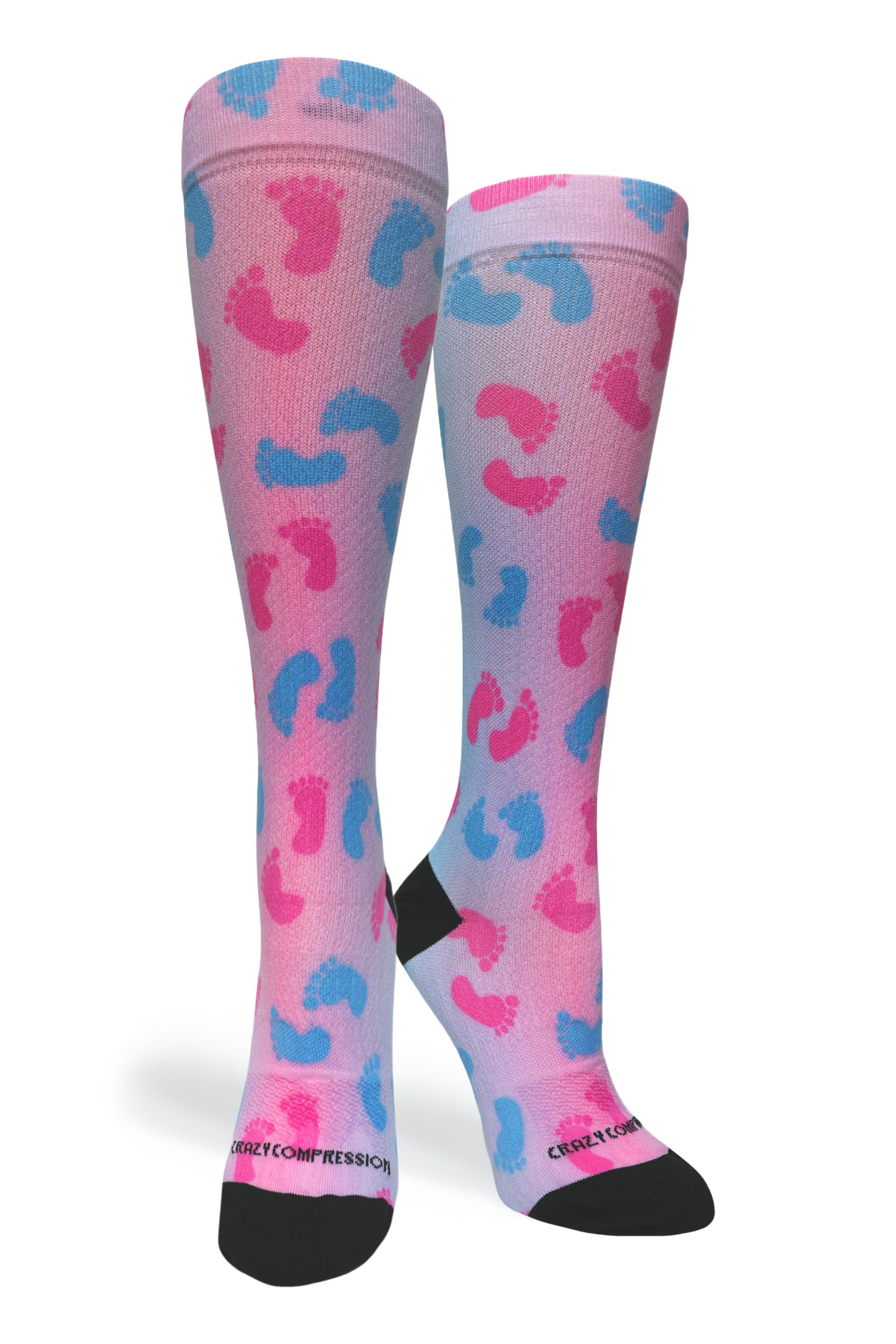 360 Footprints Unrevealed OTC Compression Socks (Standard & Extra Wide